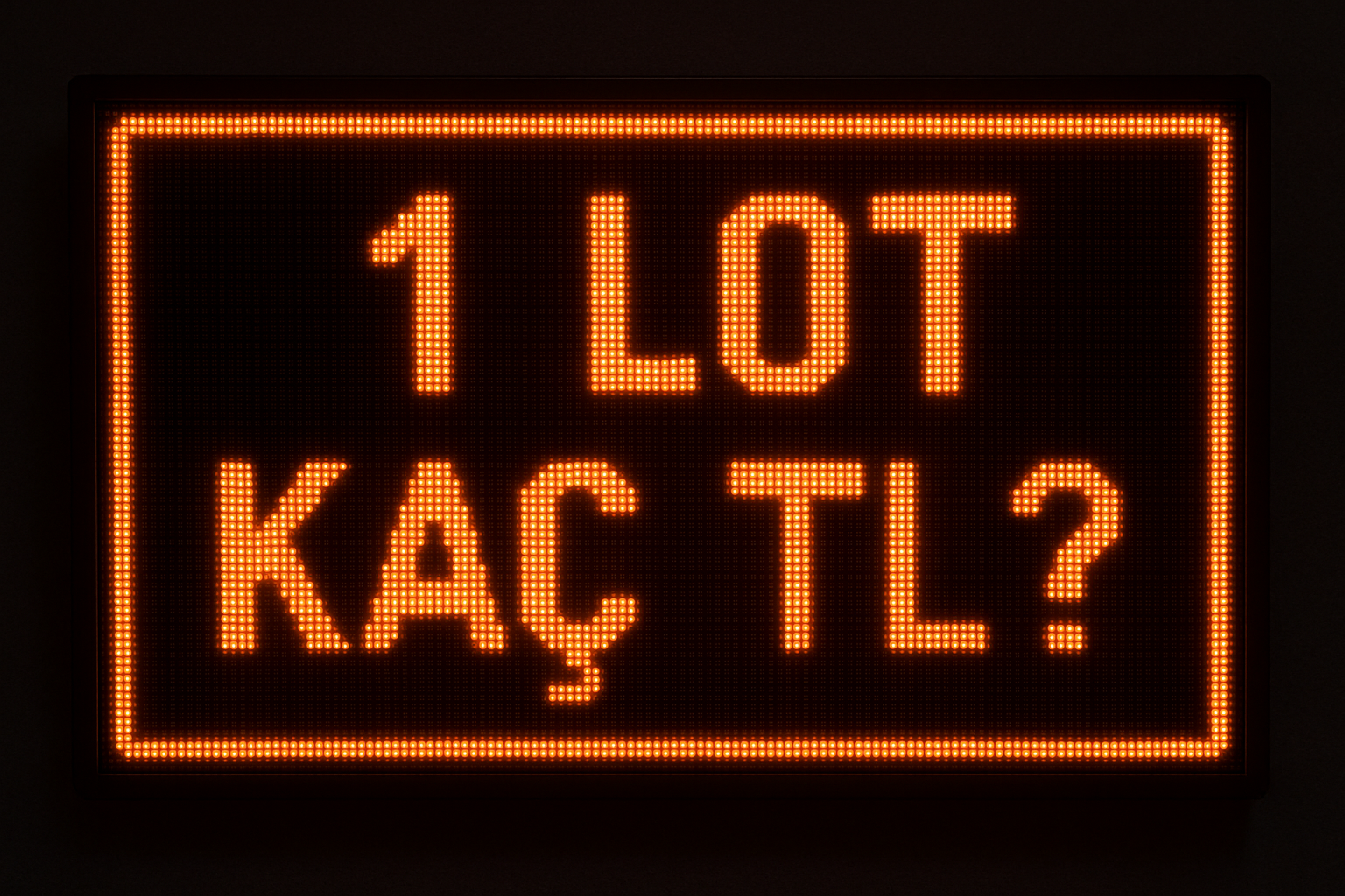 Borsada Lot Ne Demek ? Nasıl Hesaplanır ? | Finans Kaynak